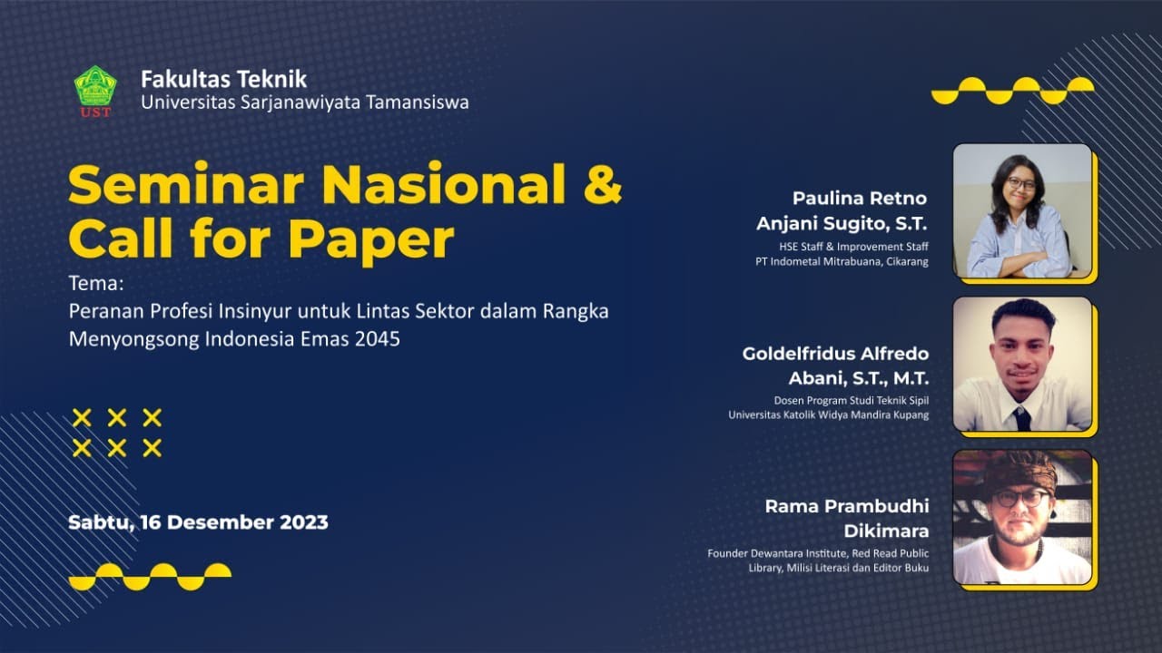 Seminar Nasional & Call for Paper Fakultas Teknik UST - YouTube