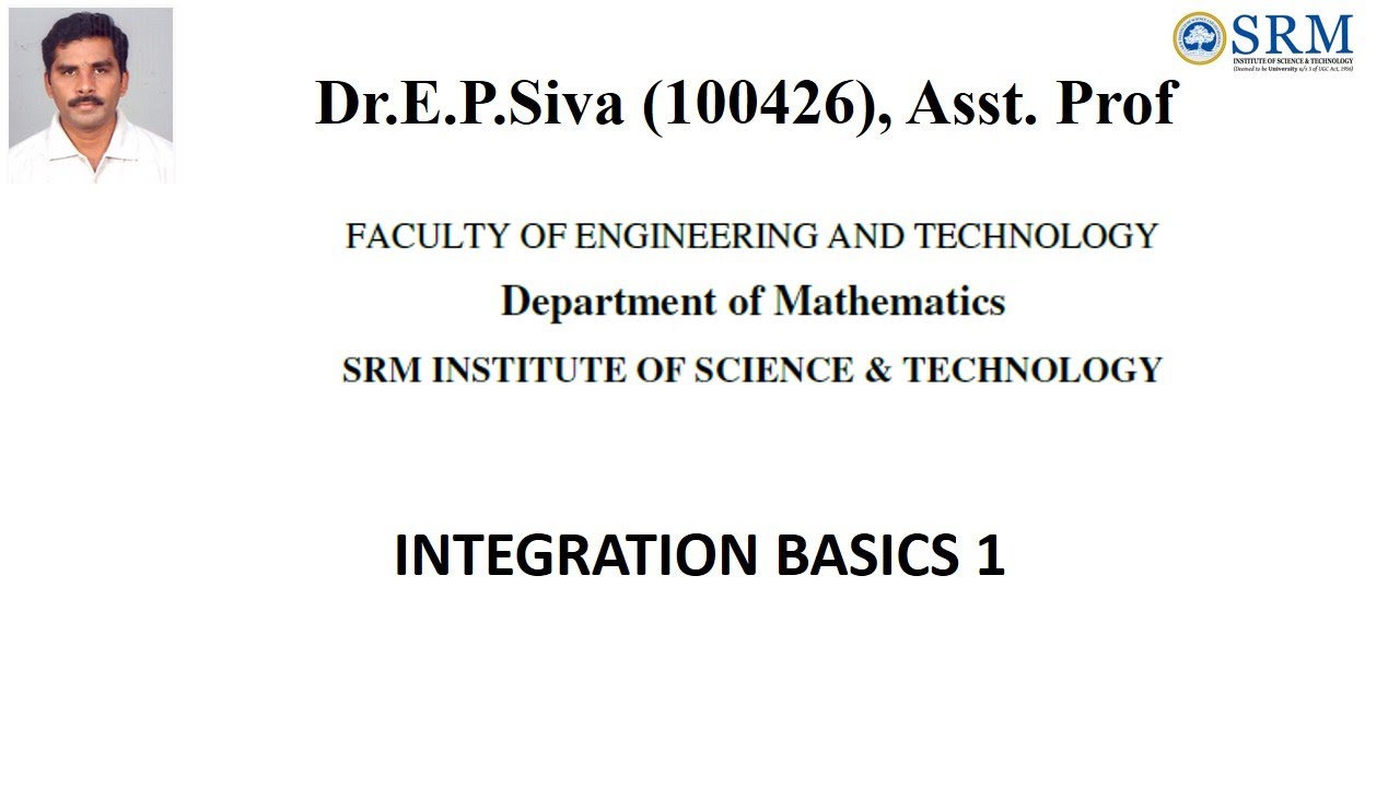 INTEGRATION BASICS | PART 1 - YouTube