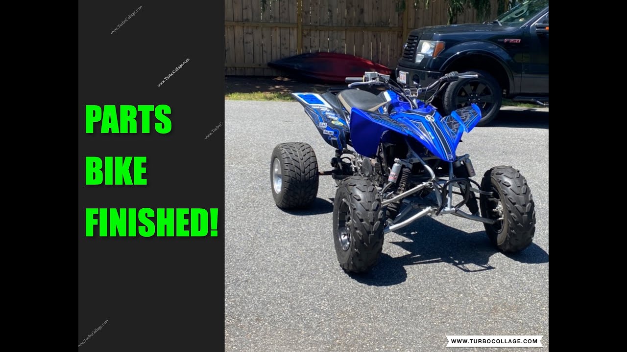 YFZ450 Parts Bike Rebuild Part 3 - YouTube