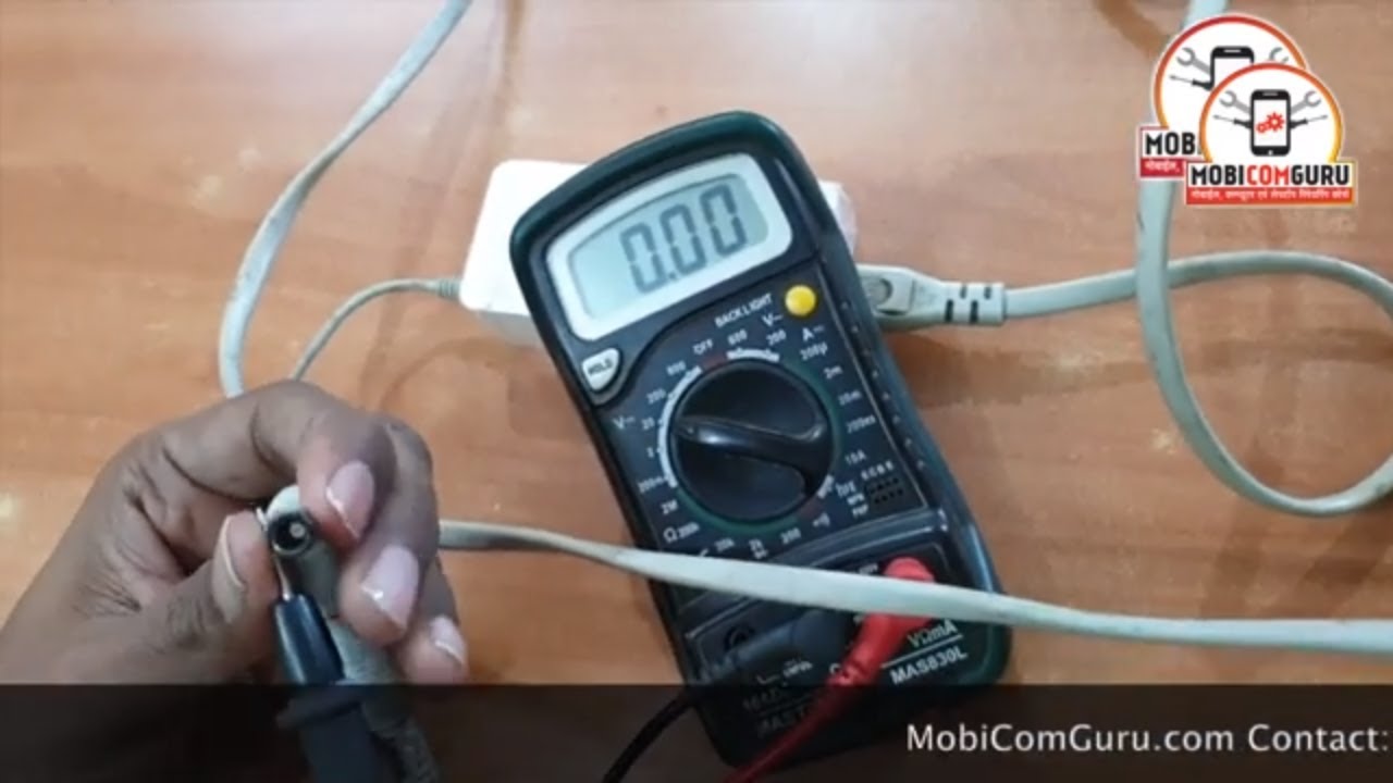 How To Test A Laptop Charger With A Multimeter Laptop Adapter Charger how-to-test-a-laptop-charger-with-a-multimeter-laptop-adapter-charger