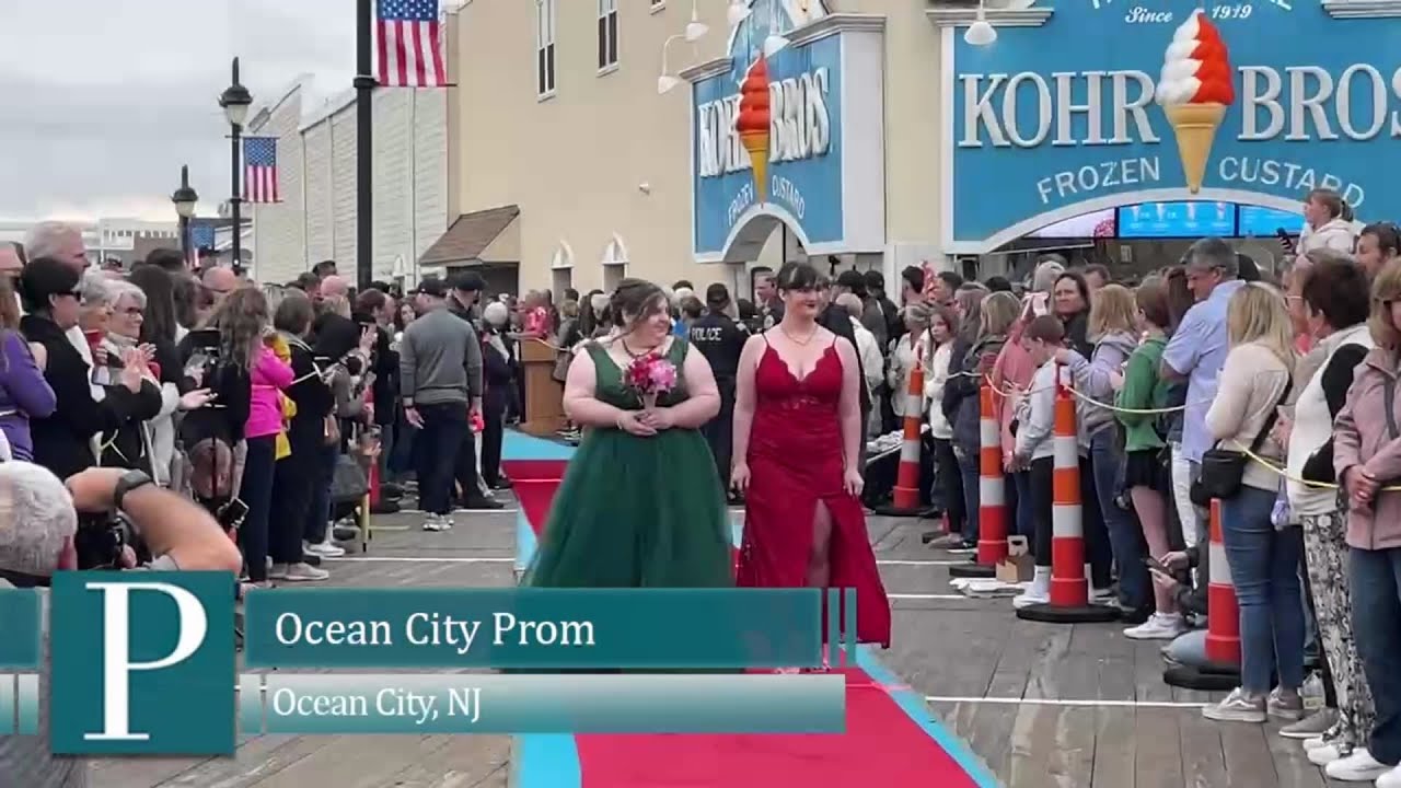 Ocean City high school prom - YouTube