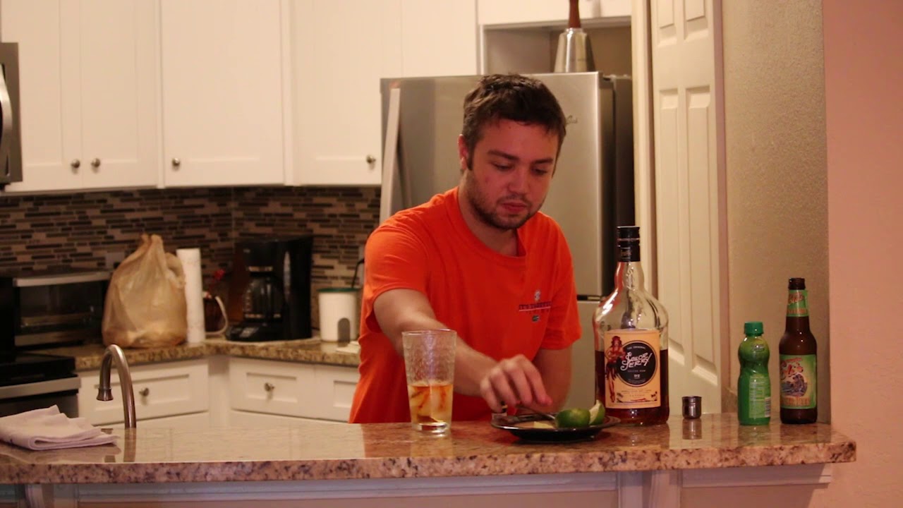 Perfect Storm Cocktail - YouTube