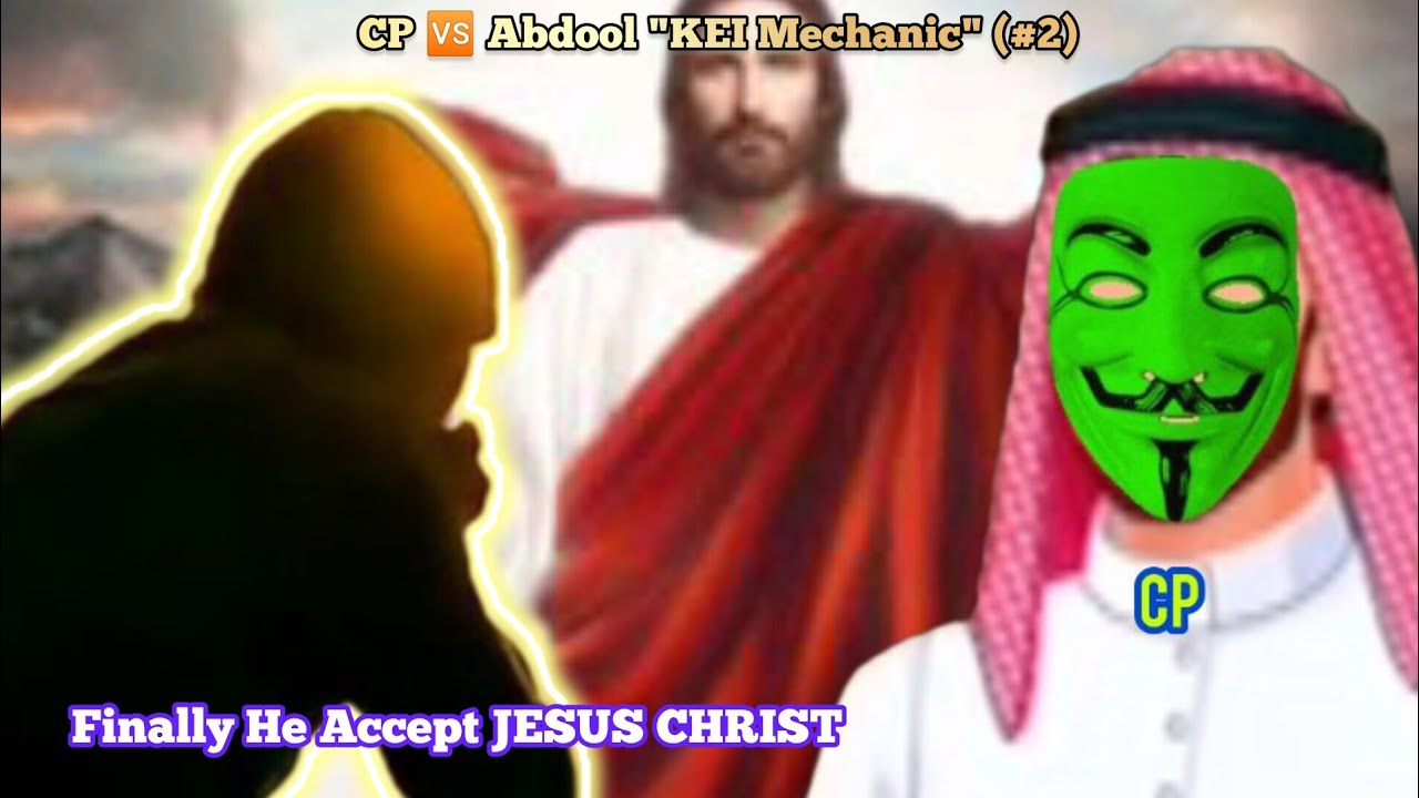 CP 🆚 Abdool "KEI Mechanic" (#2) About Finally He Accept JESUS CHRIST ...