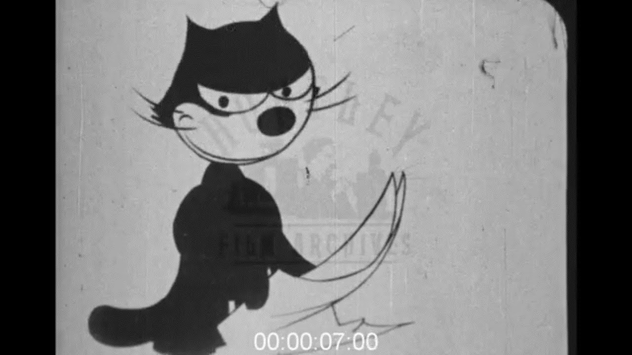 Felix the Cat; Evolution and Bank Robbery, 1920s - Film 1018712 - YouTube