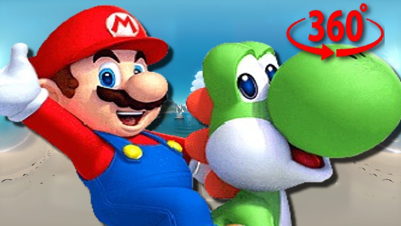 🔍 Mario is lost Find Mario and Yoshi in 360° VR Animation 251 Super ...