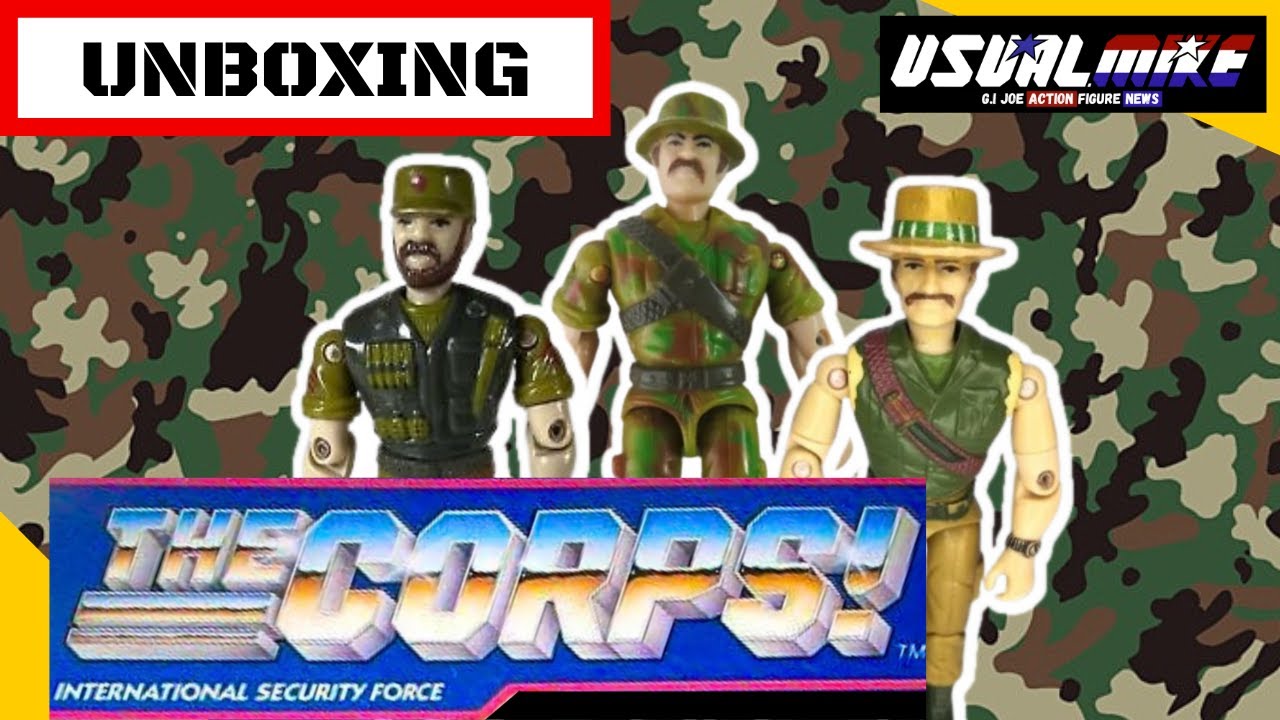 UNBOXING LANARD THE CORPS FIGURES FROM 1986 - YouTube
