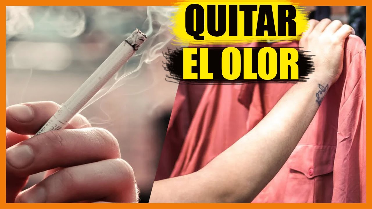Cómo quitar el olor a tabaco de la ropa - YouTube