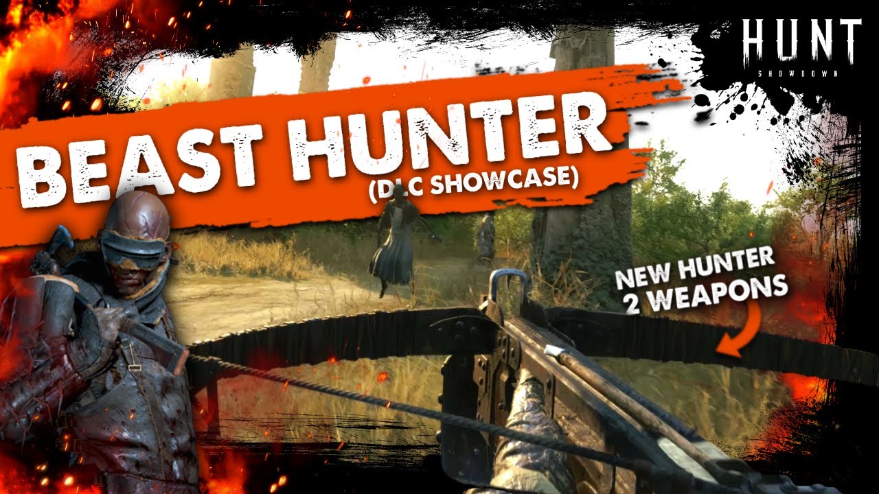 "BEAST HUNTER" DLC skin pack gameplay (HUNT: Showdown DLC Showcase ...