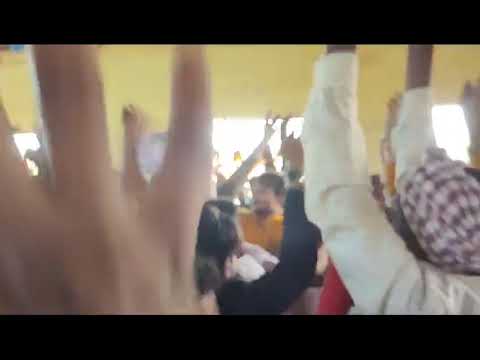 Ecstatic dancing welcoming of Jagannath Baladev Subhadra, Radha Vanvihari - Ayodhya dt - YouTube