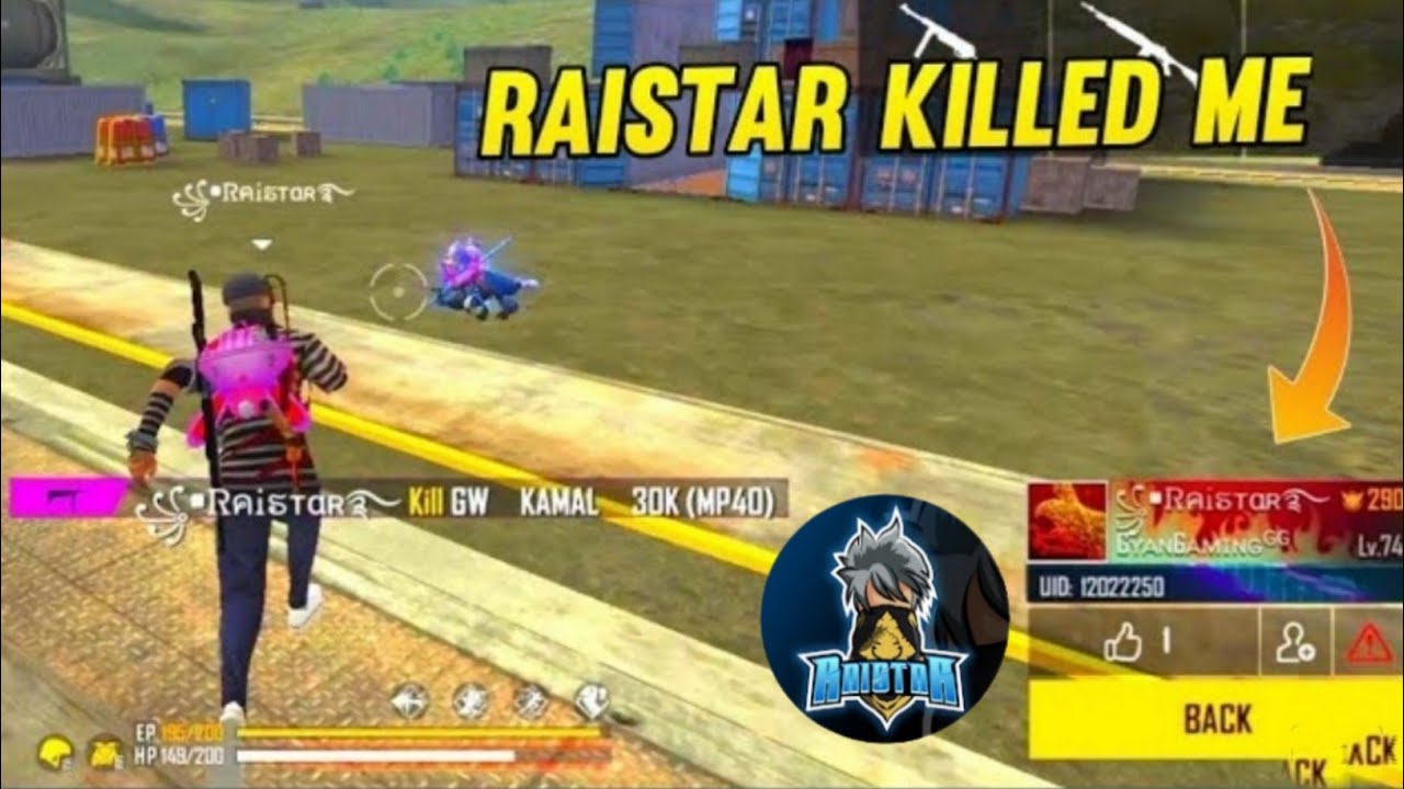 Raistar killed me 😥! Raistar in my game!!@Rai Star ||solo vs squad ...
