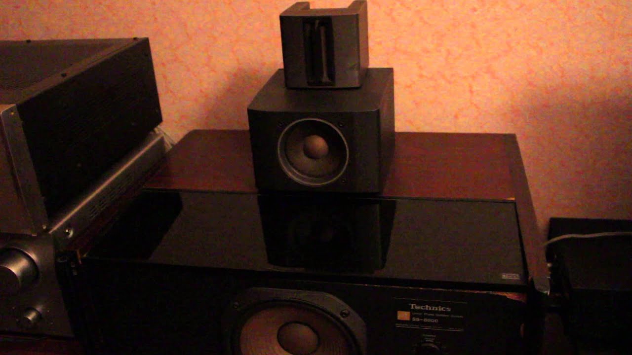 Accuphase P-260 + Technics SB-8000 - YouTube
