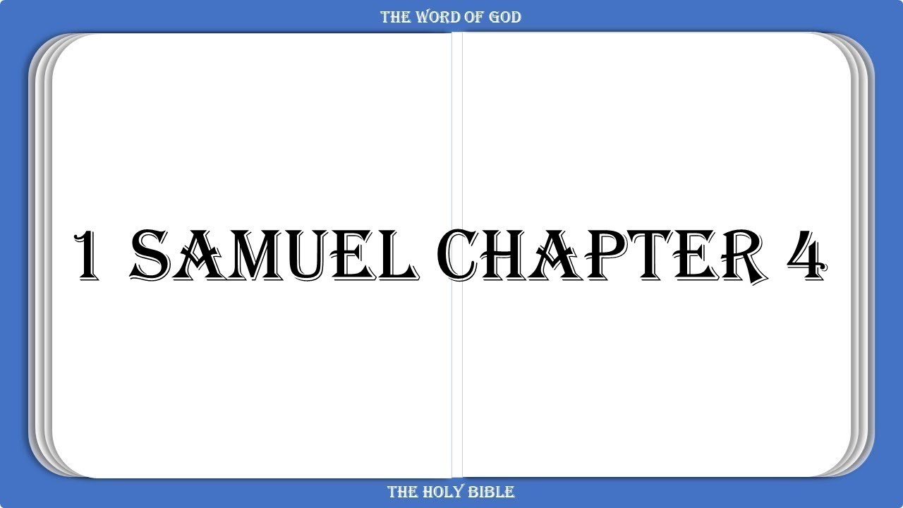 1 samuel chapter 4 - YouTube