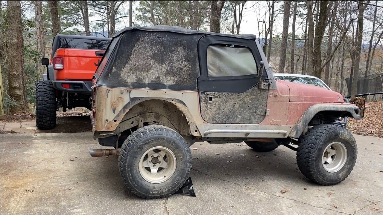 PICKING UP THE OLD TJ - YouTube