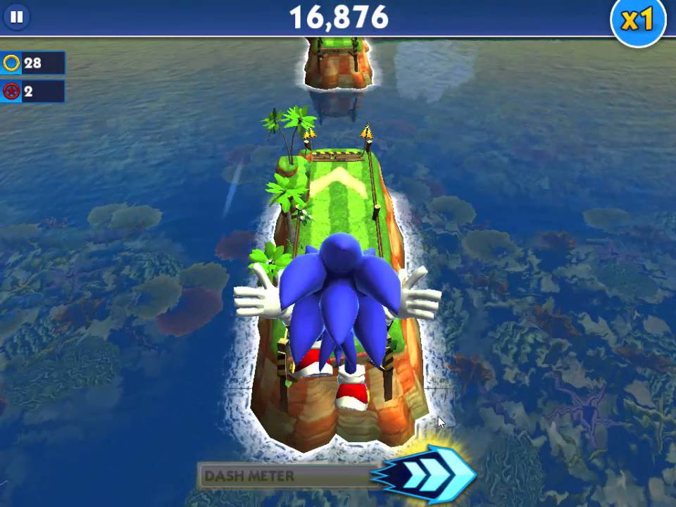 Sonic Dash Gameplay on Windows 10 - YouTube