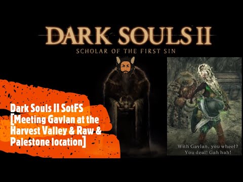 Dark Souls II SotFS [Meeting Gavlan at the Harvest Valley & Raw ...