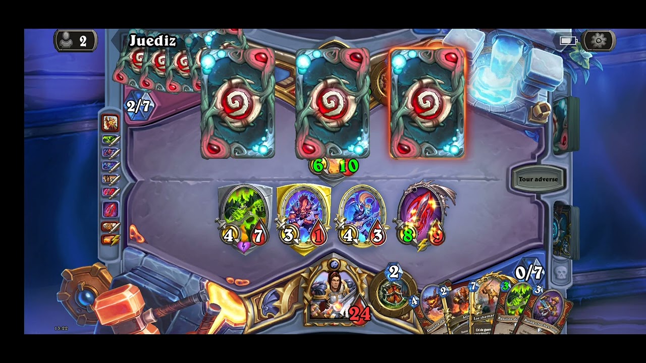 Hearth stone Big warrior Riff , vs Big warrior Renathal - YouTube