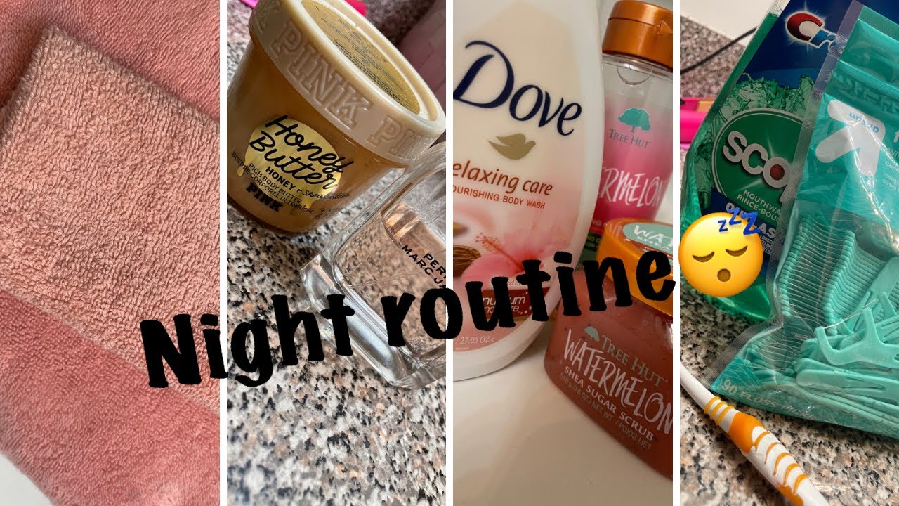 NIGHT ROUTINE *including voiceover* - YouTube