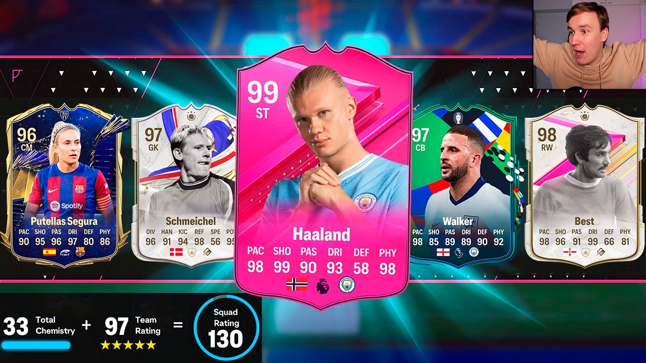 130 RATED DRAFT HAASTE! - EAFC 24 - YouTube