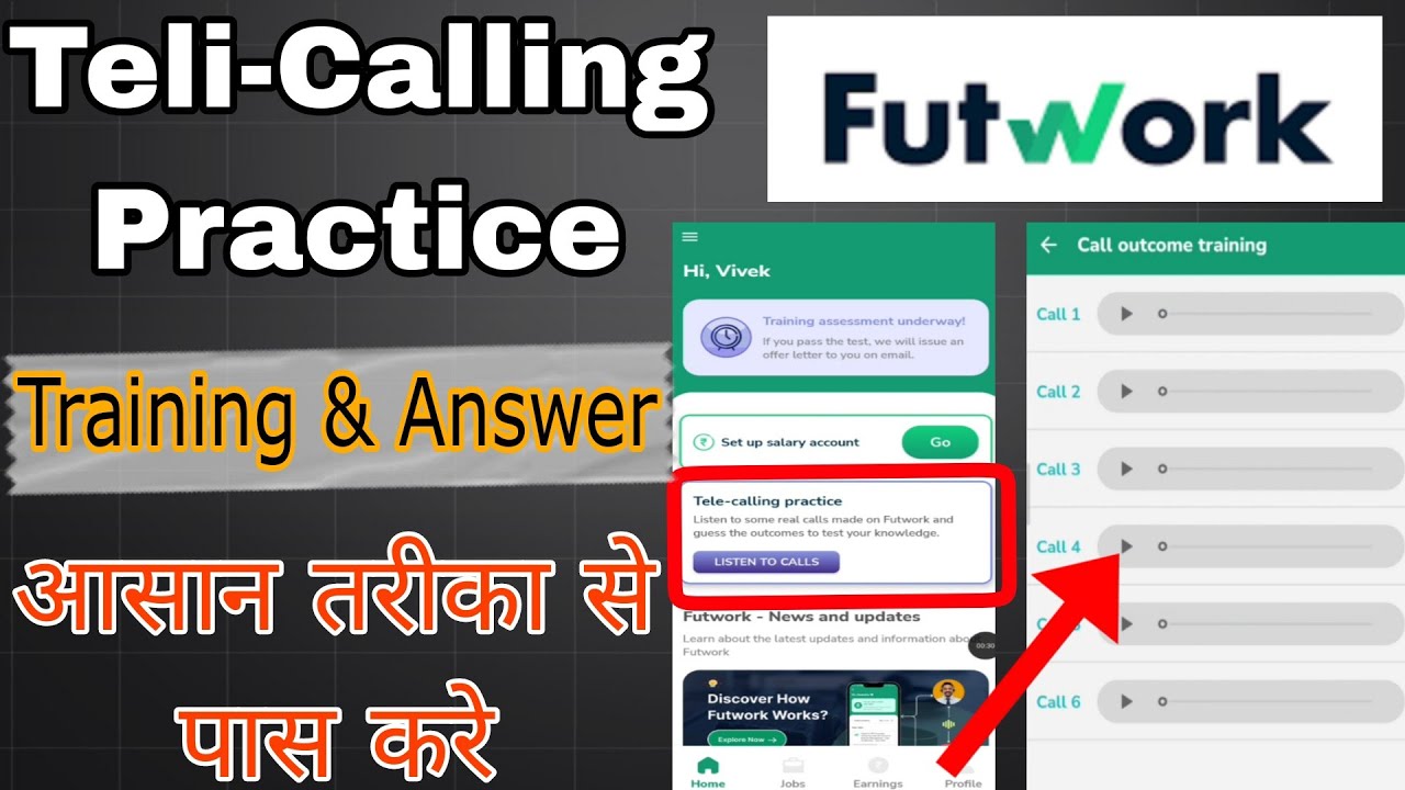 2025 futwork telecalling practice answers |futwork telecalling outbound ...