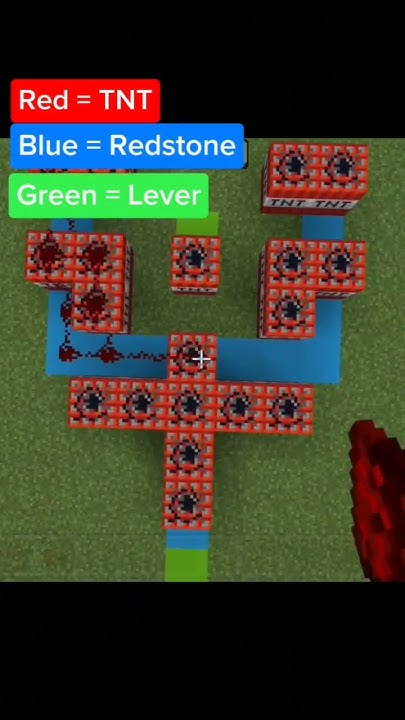 Minecraft Tnt Heart Trick ️ Youtube