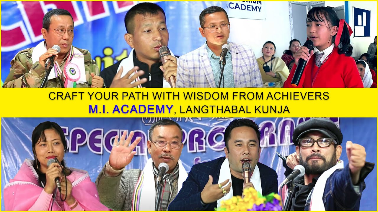 Craft your path with wisdom from Achievers || MI Academy || Langthabal ...
