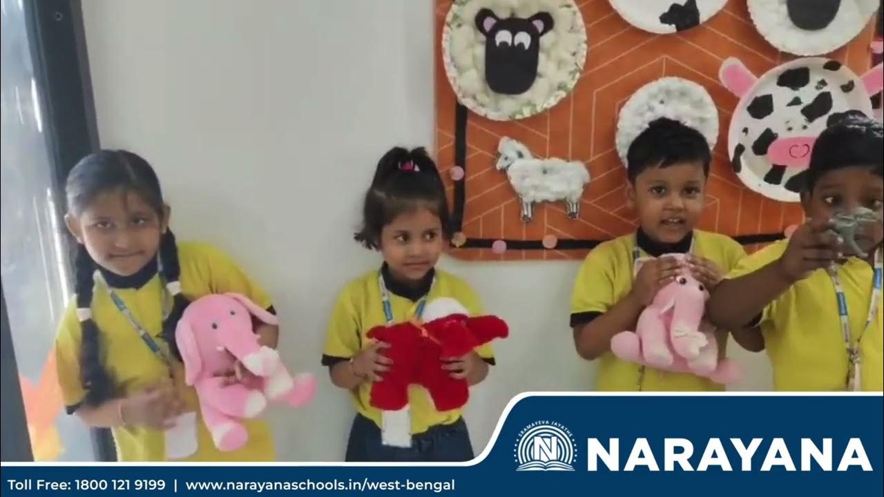 A Safari of Learning with eKidz at Narayana School - Bally - YouTube