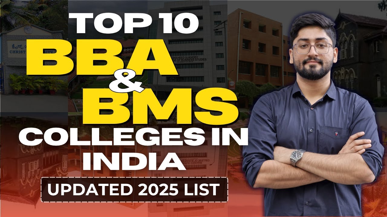 TOP 10 BBA & BMS Colleges in India | 2025 Updated List - YouTube