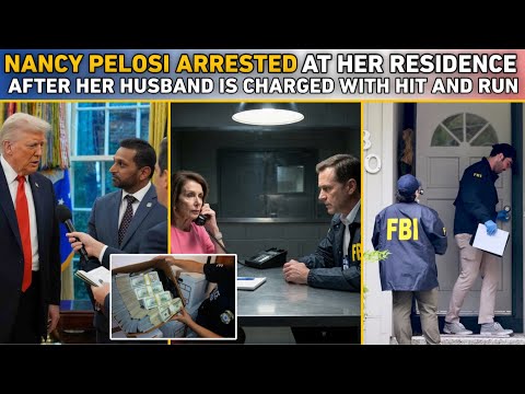FBI STORMS Nancy Pelosi's Home After This Was FOUND Right After Her Husbands Hit & Run!!