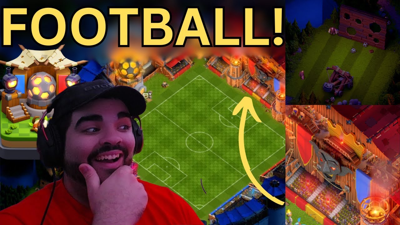 New FOOTBALL Scenery in Clash Of Clans! - YouTube