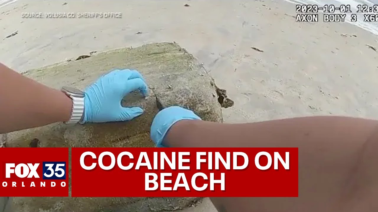 $1M worth of cocaine washes ashore Florida beach - YouTube