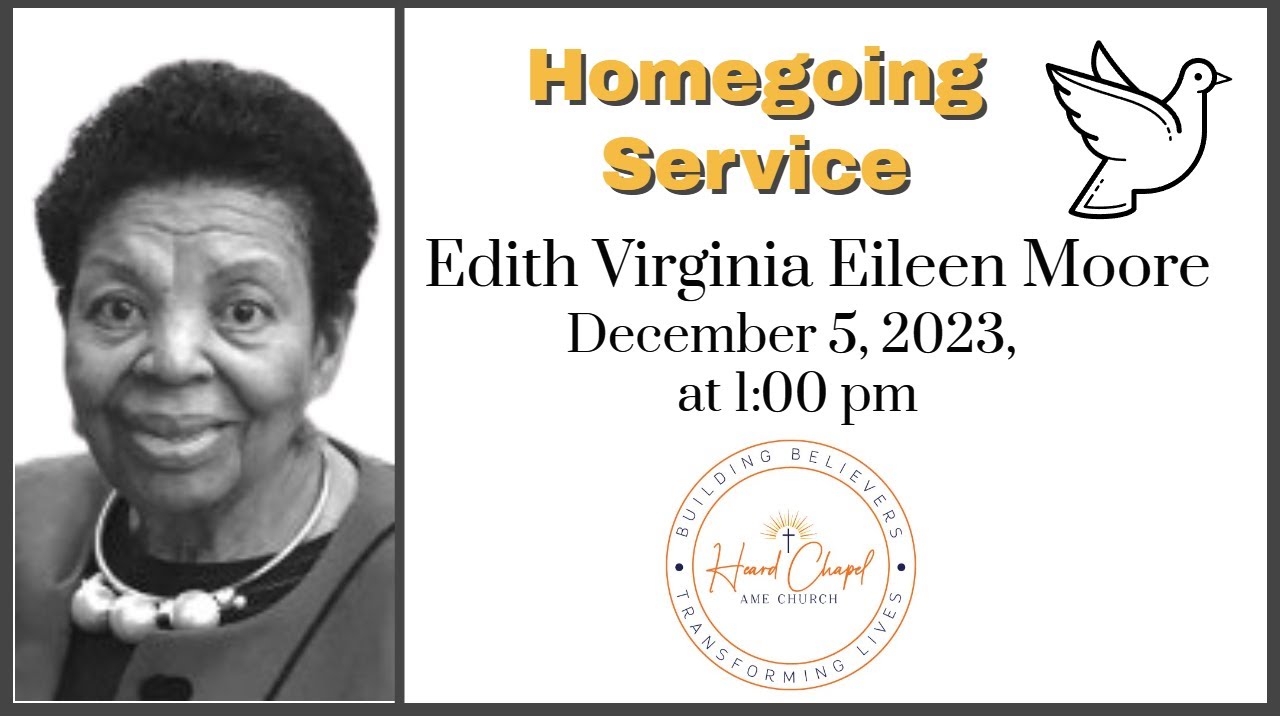 Edith Moore-Homegoing Service - YouTube