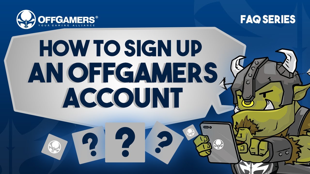 FAQ Series | How to Sign Up an OffGamers Account - YouTube