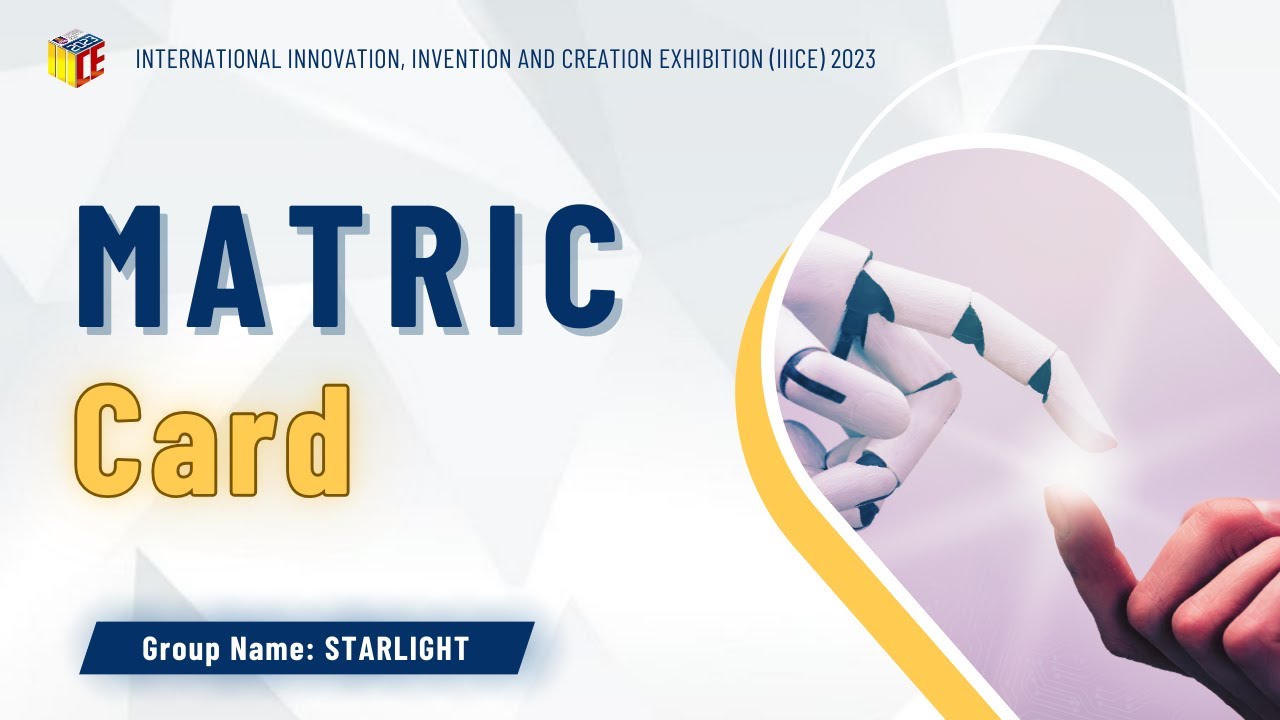 Matric Card - YouTube