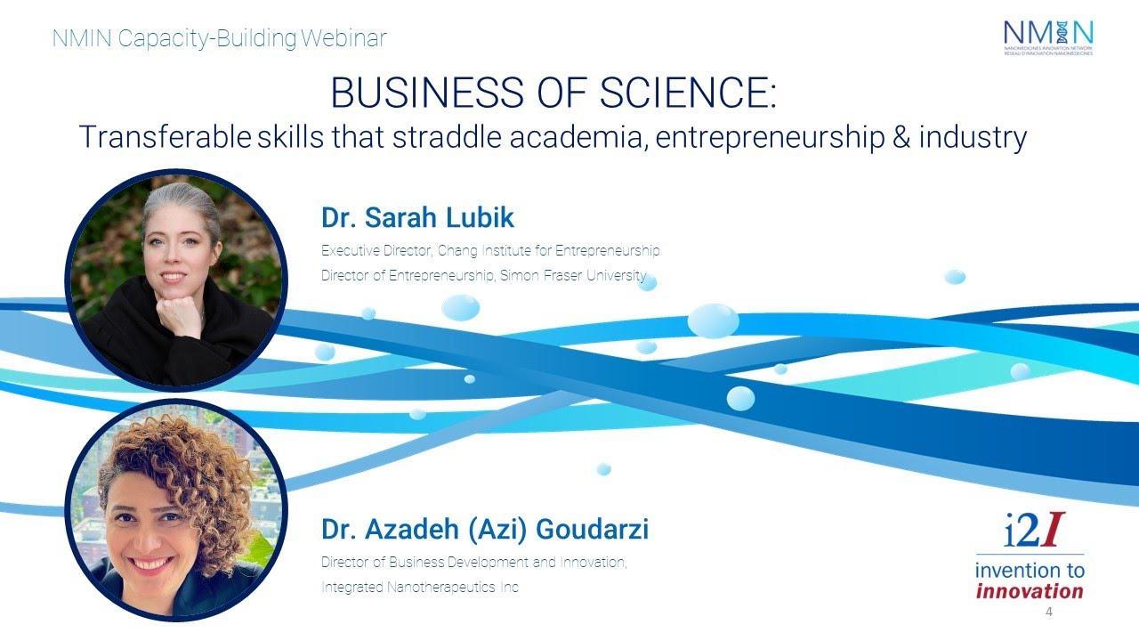 BUSINESS OF SCIENCE: Transferable skills that straddle academia ...