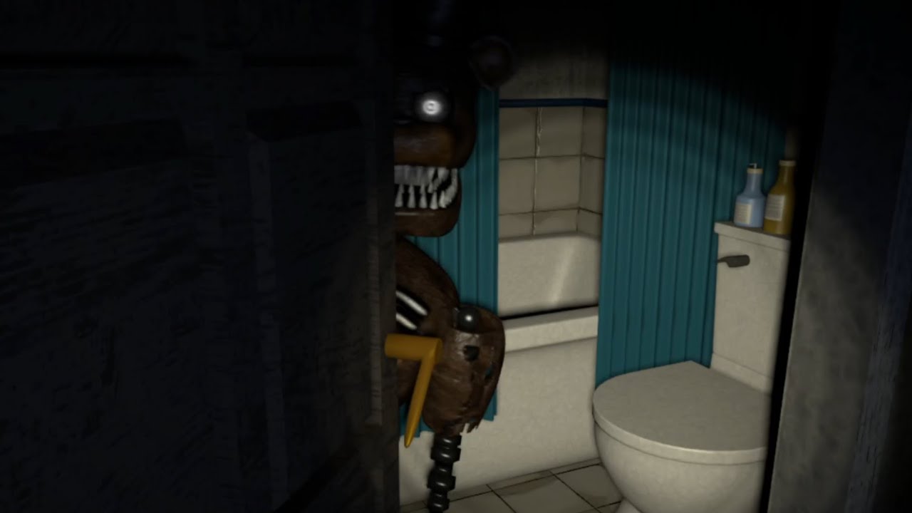 NIGHTMARE FNAF ANIMATRONICS ROAMING AROUND THE HOUSE | Jolly 3 Chapter ...