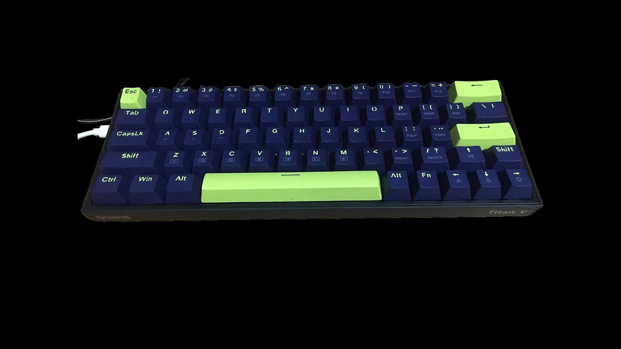 Unboxing & Review Keyboard Gamen Titan V Lite! Mechanical Gaming Cuma ...