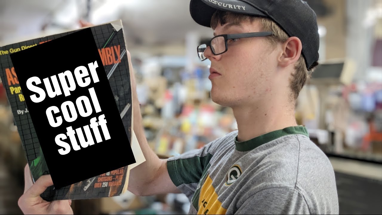 5 Cool Books at Army Surplus!!! - YouTube