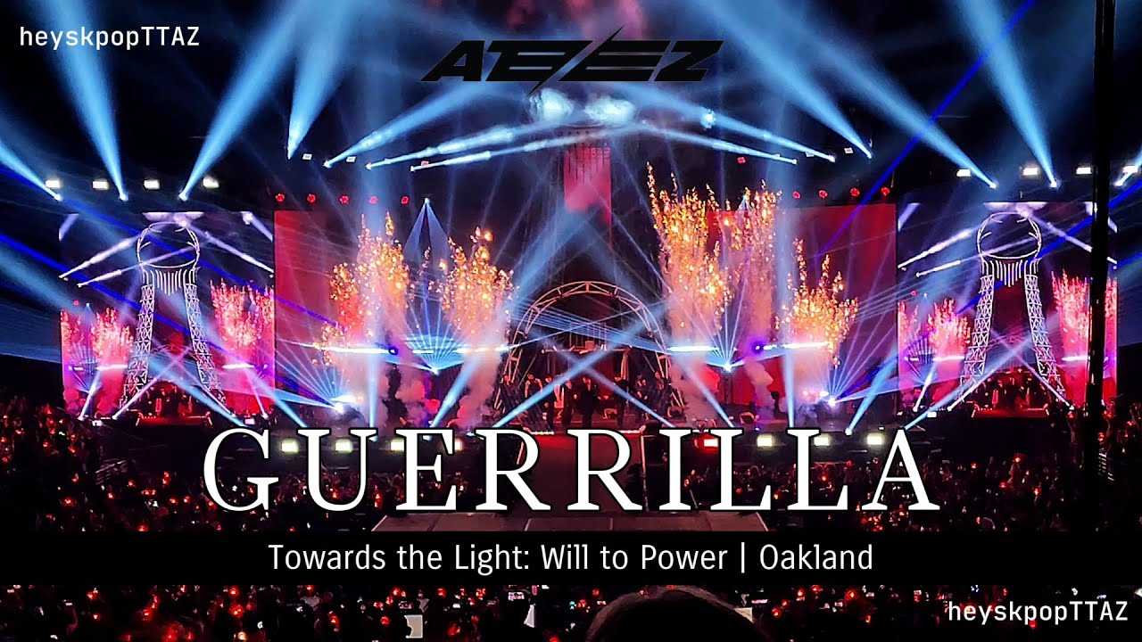 ATEEZ - Guerrilla + fanchant | 240717 에이티즈 TOWARDS THE LIGHT: WILL TO ...