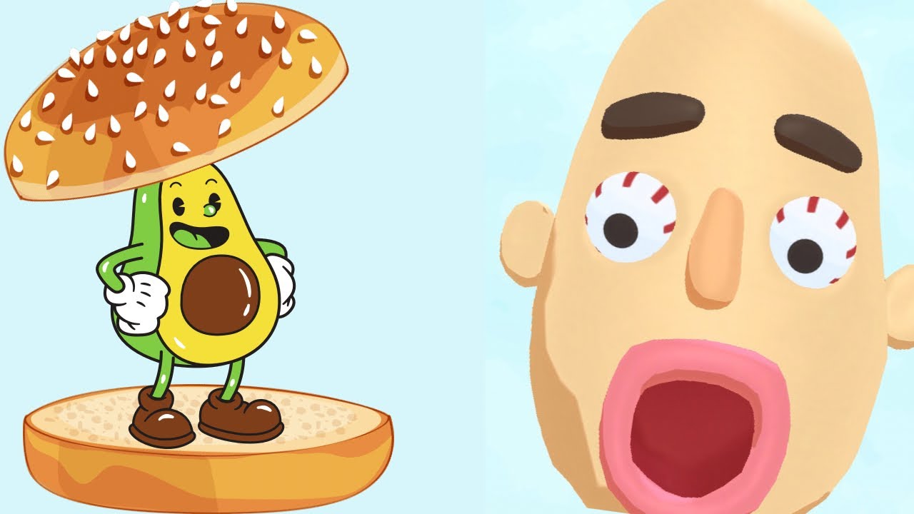 How Many Avocado can Fit In This sandwich !!!??? Sandwich Runner Video ...