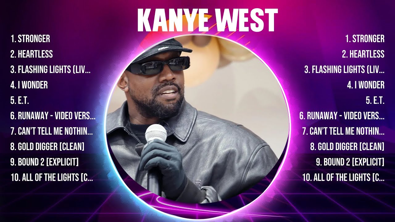 Kanye West Mix Top Hits Full Album ️ Full Album ️ Best 10 Hits Playlist ...