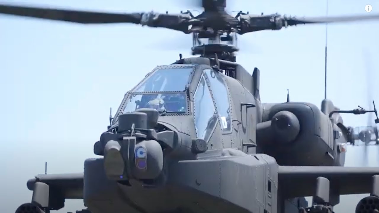 U.S. Army Soldiers Conduct Battalion Aerial Gunnery - YouTube