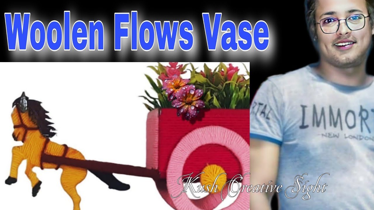 Home Decor Woolen Work " || How To Make Woolen Work || DIY Craft ...