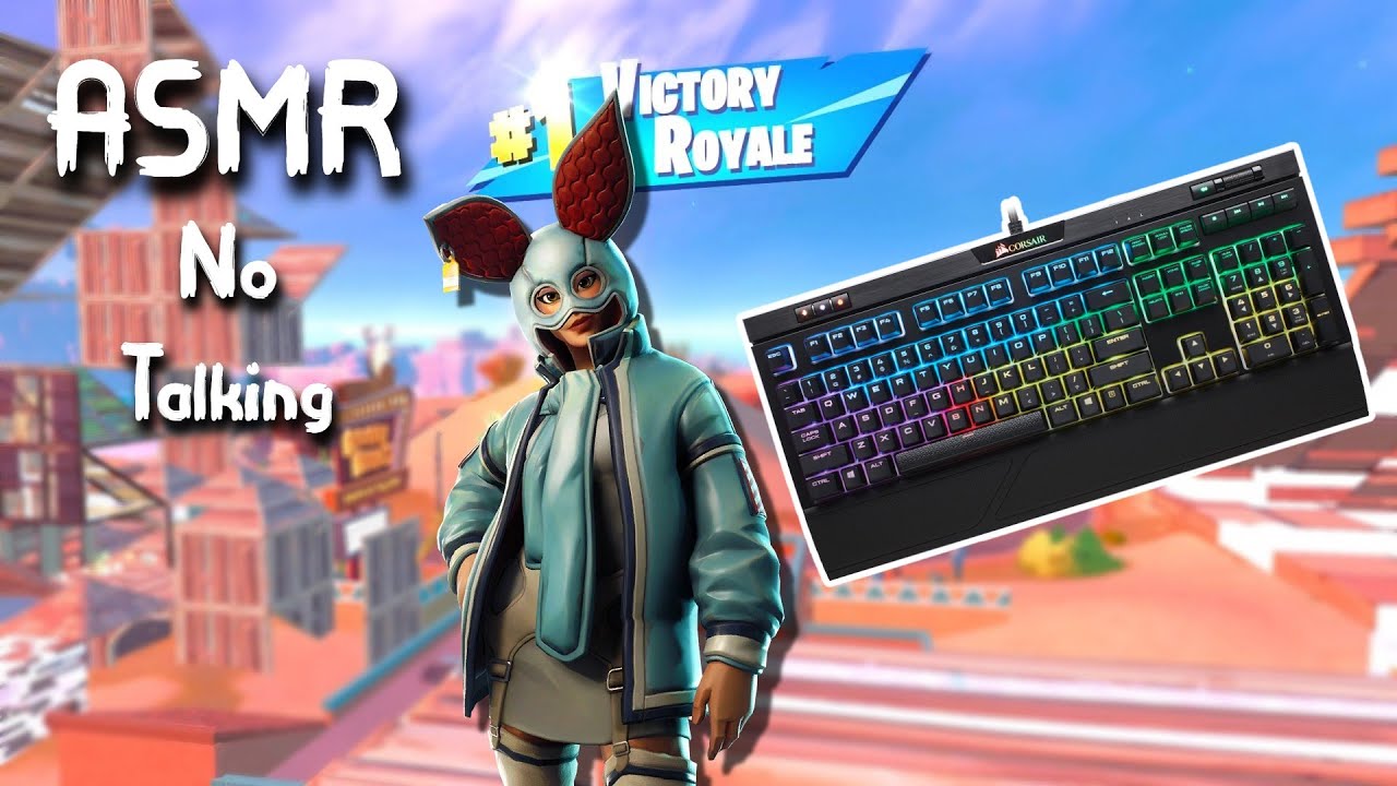 ASMR Gaming | FORTNITE SQUADS | Mechanical Keyboard Sounds + No Talking ...