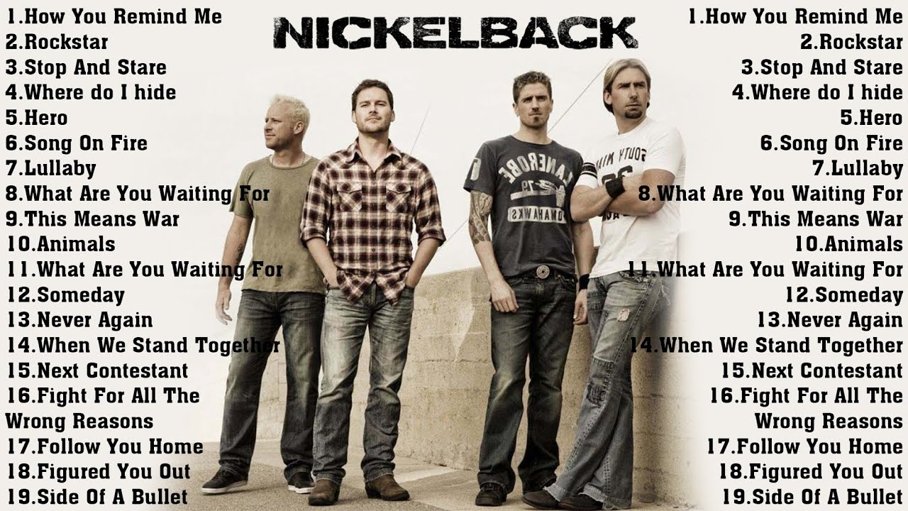 Nickelback Greatest Hits Collection 💗 Nickelback Best Songs Ever 💗 ...