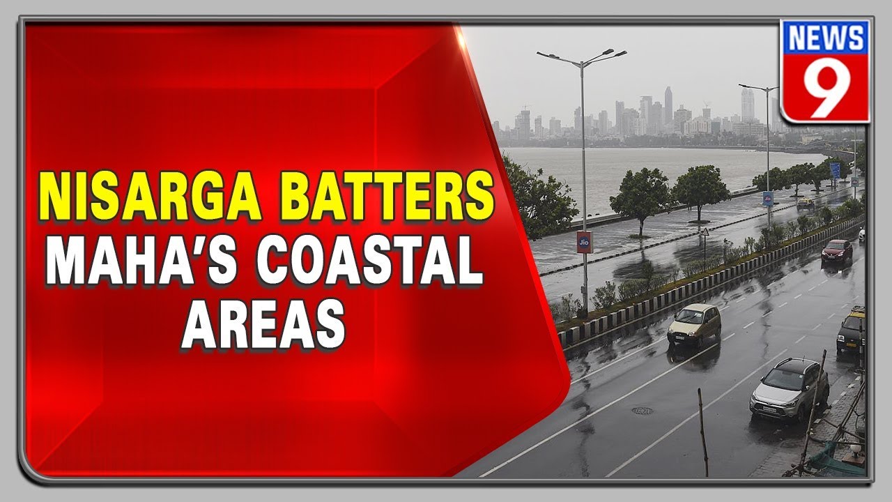 Cyclone Nisarga makes landfall near Alibag in Maharashtra - YouTube