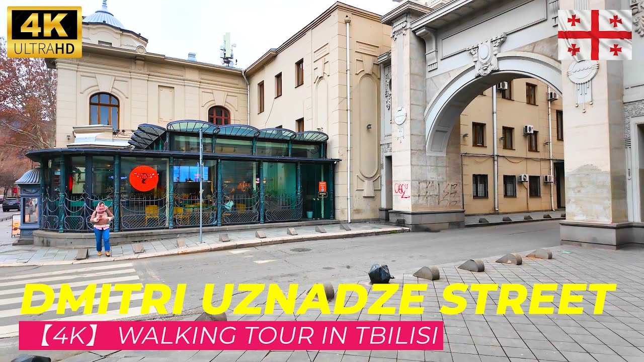 【4K】Tbilisi Walking Tour: Discover the Charm of Old Town (4K Ultra HD ...