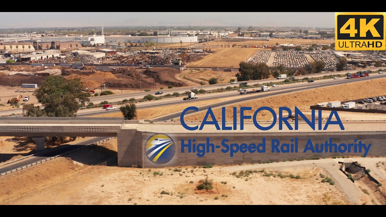 California High-Speed Rail | Cedar Viaduct | Fresno | Single Shot ...