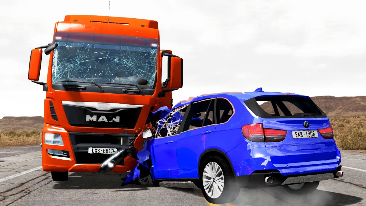 Luxury & Super and Hyper Car Crashes Compilation #50 - BeamNG Drive ...