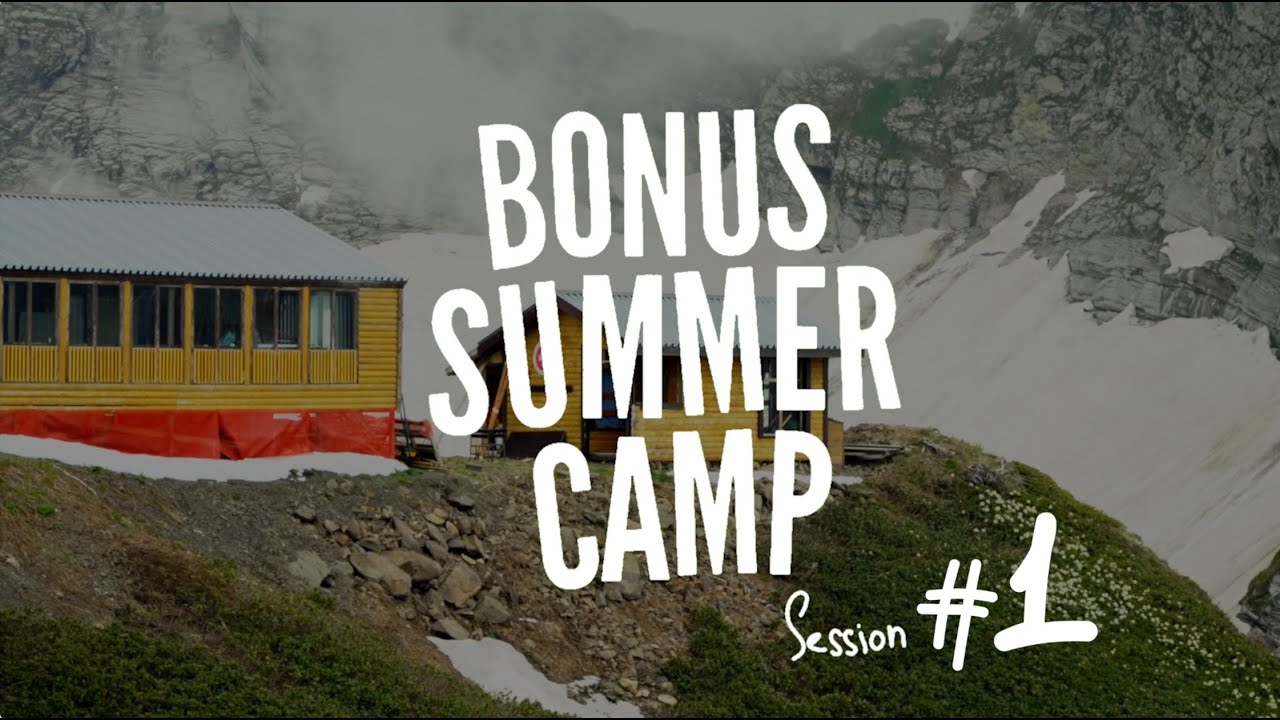 Bonus Summer Camp 2021 ep.1 (SNOWBOARD CAMP) - YouTube