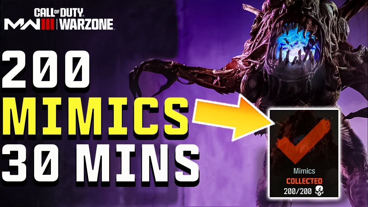EASY Mimic Skulls Fast Guide Horde Hunt Event in MW3 - YouTube
